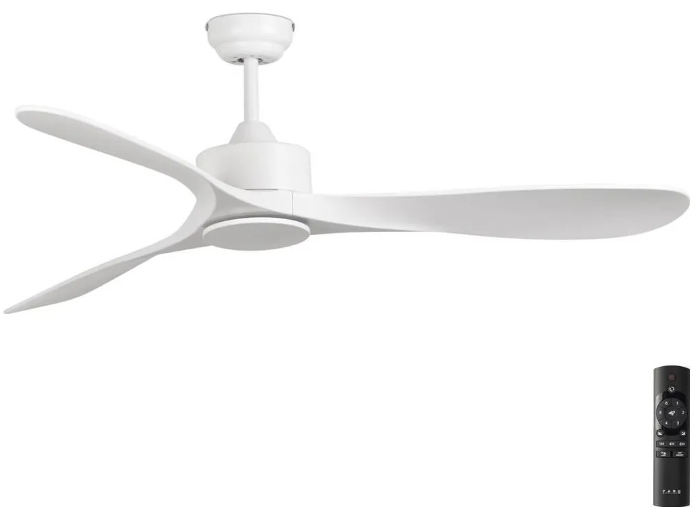 FARO Barcelona FARO 33750DC - Stropní ventilátor LUZON L bílá + dálkové ovládání 33750DC