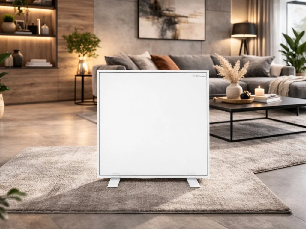 Volně stojící infrapanel BASIC STAND 300W | Výhřevnost 5.5 m2 | 60x50 cm | Bez termostatu