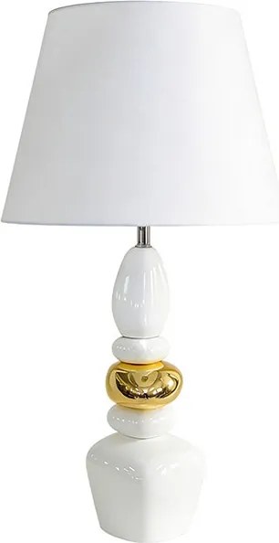 Designová stolní lampa Kaloosh 68 cm bílá