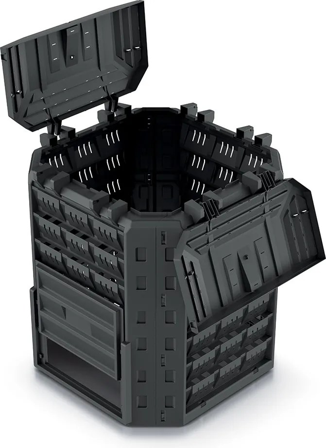 Kompostér COMPOBOXOS 350 l černý