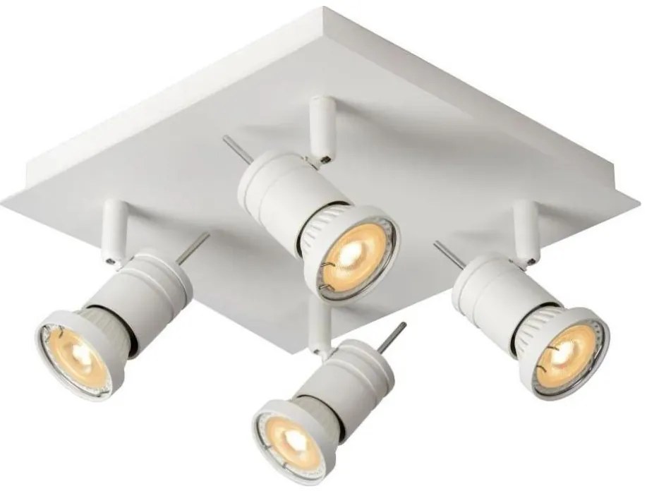 Lucide 17990/19/31 - LED bodové svítidlo TWINNY-LED 4xGU10/4,5W/230V bílé 25cm