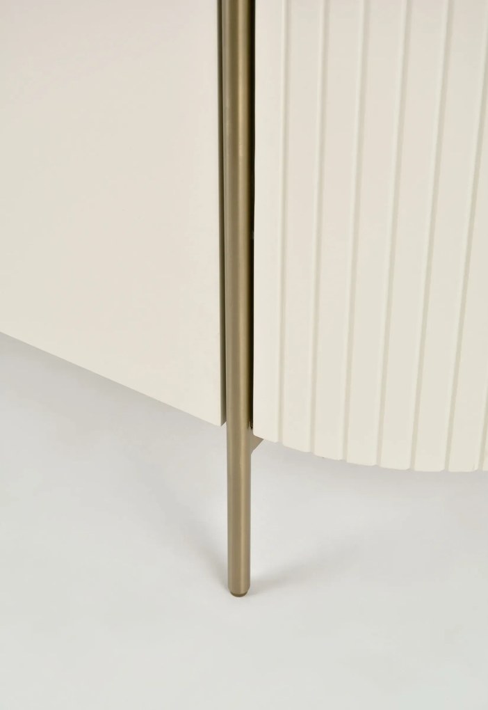 Komoda Stilig 180 cm mramor/béžová