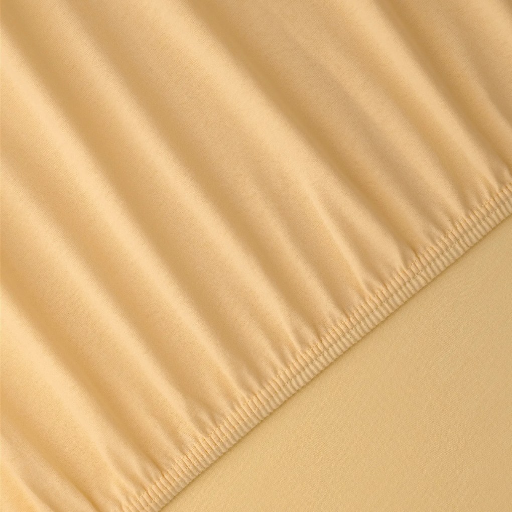 Florella Prostěradlo Avance Jersey 45 Vanilla, 140-160x200 cm