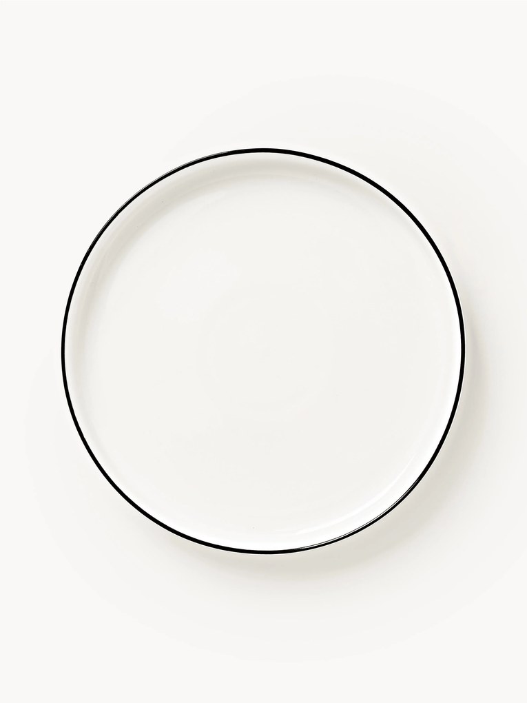 Sada porcelánových snídaňových talířů Facile, 2 díly
