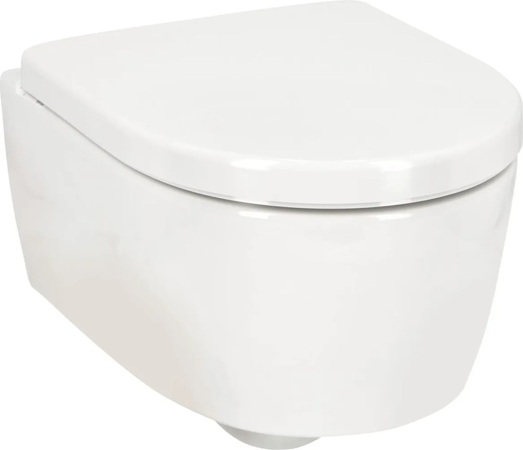 Geberit iCon Závěsné WC se sedátkem XS, 33 × 35,5 × 49 cm, bez splachovacího kruhu