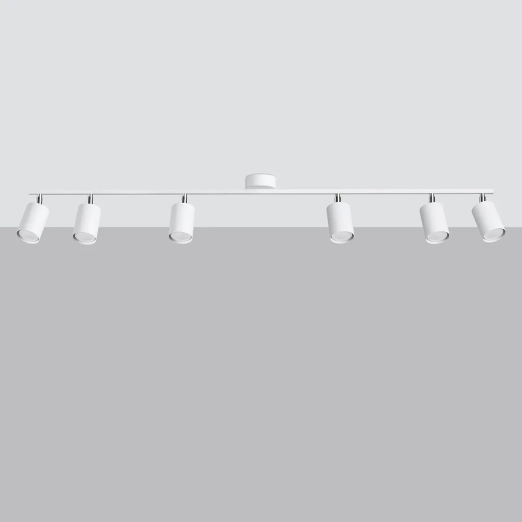 Sollux Lighting Stropní svítidlo LEMMI 6L bílé
