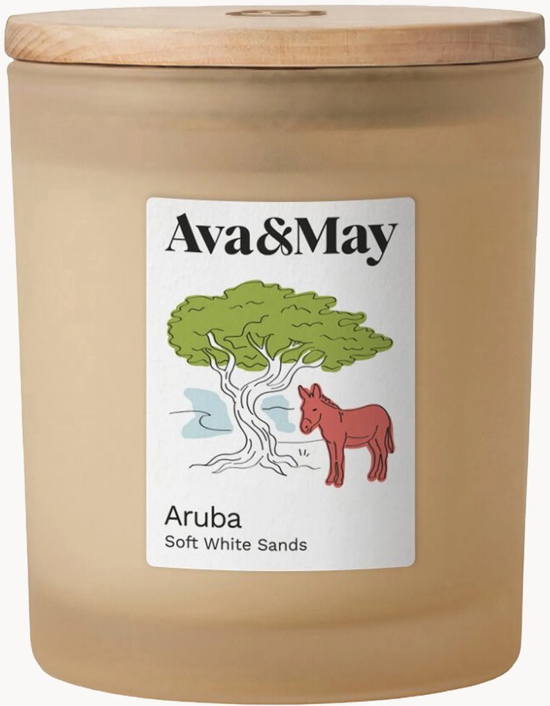 Vonná svíčka Aruba (liči, magnólie a vanilka)