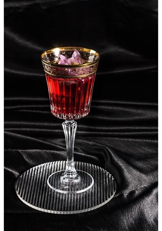 BOHEMIA PRESTIGE DORATO SKLENICE NA VÍNO 230ML SADA 6 KS