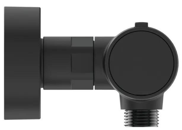 Ideal Standard CeraTherm ALU+ - Sprchová termostatická baterie nástěnná, černá matná BD582XG