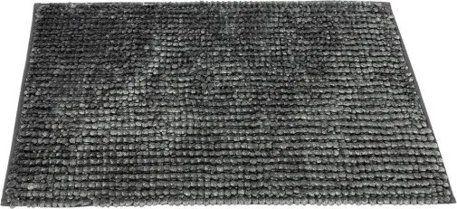 BO-MA, Koupelnová předložka Ella micro Tmavě šedá, 60x90, šedá, koupelna