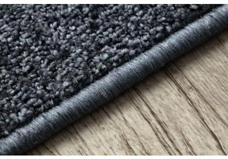 koberec, koberec metráž SANTA FE šedá 97 hladký, Jednotný jedno velikost 200x450 cm | krásné koberce cz
