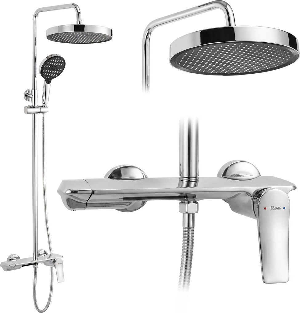 Rea, Sprchový set Rea Vision Chrome, REA-P6738