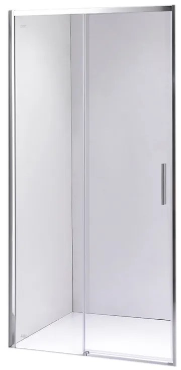BPS-koupelny Posuvné sprchové dveře PD-NOCR HYD-5167 100 cm chrom/transparent pro instalaci do niky - bez vaničky