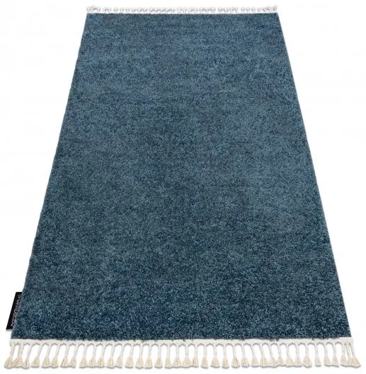 Dywany Łuszczów, Kusový koberec Berber 9000 blue, 80x150, modrá, ložnice