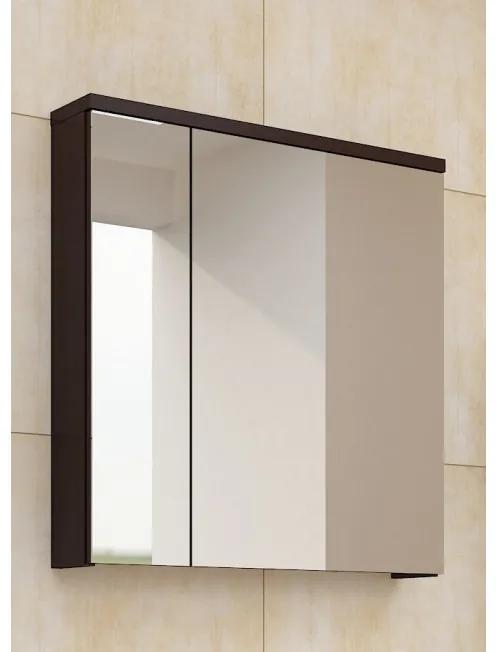 Zrcadlo se skříňkou Ippolito wenge