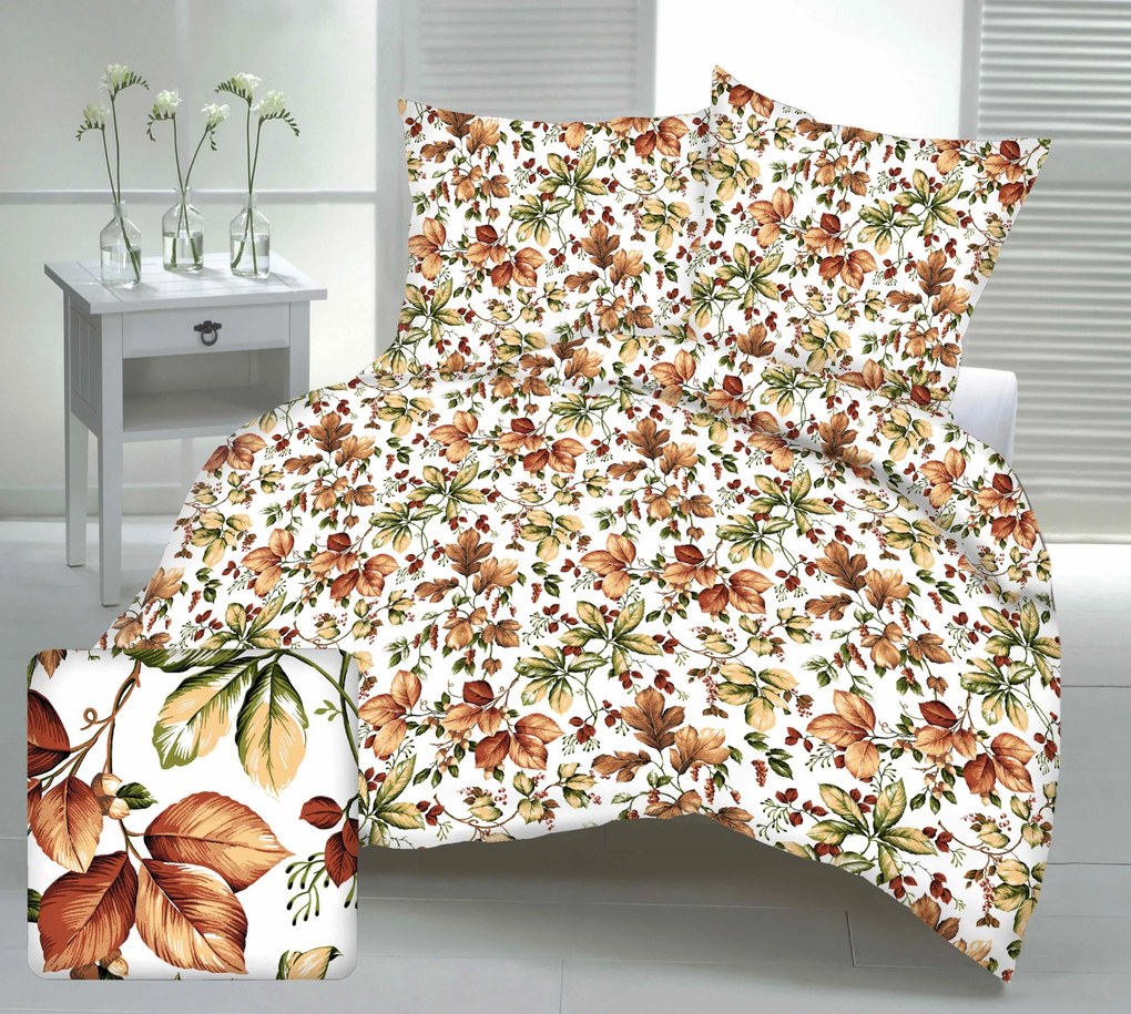 Povlečení krepové Arizona TiaHome - 1x Polštář 90x70cm, 1x Přikrývka 140x200cm