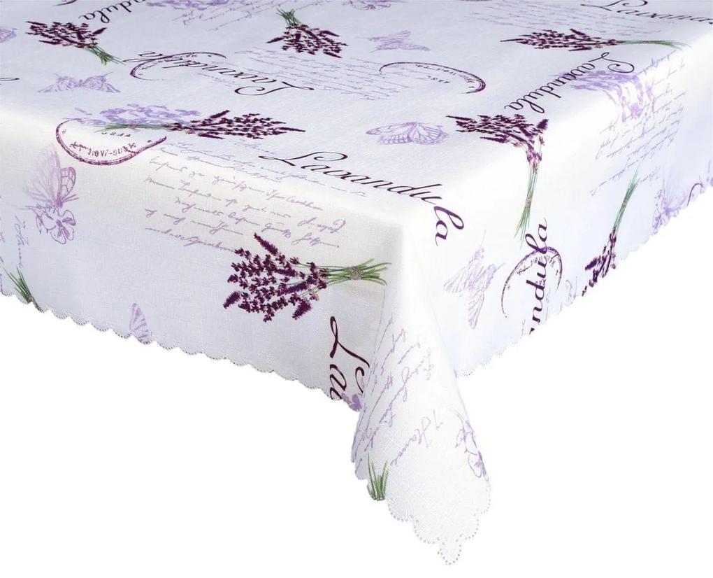 Forbyt, Ubrus s nešpinivou úpravou, Levandule, fialová 75 x 75 cm