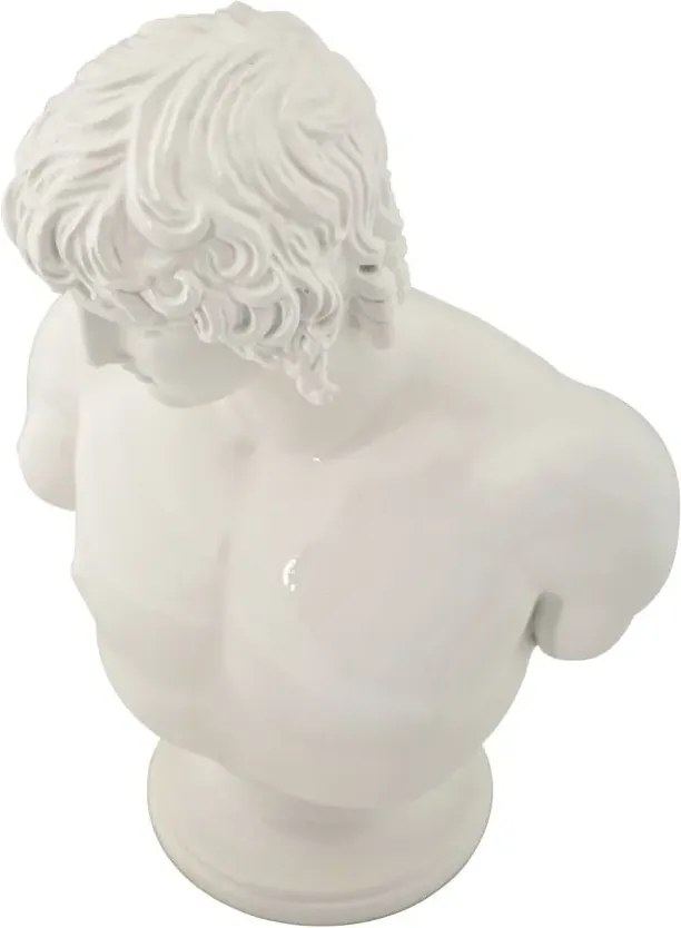 Socha Centurion 25 cm bílá