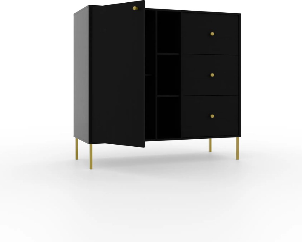 ADRK Furniture Komoda 1D 3S 3P Tili ADRK-CHES-TIL-1D-3S-3P-B