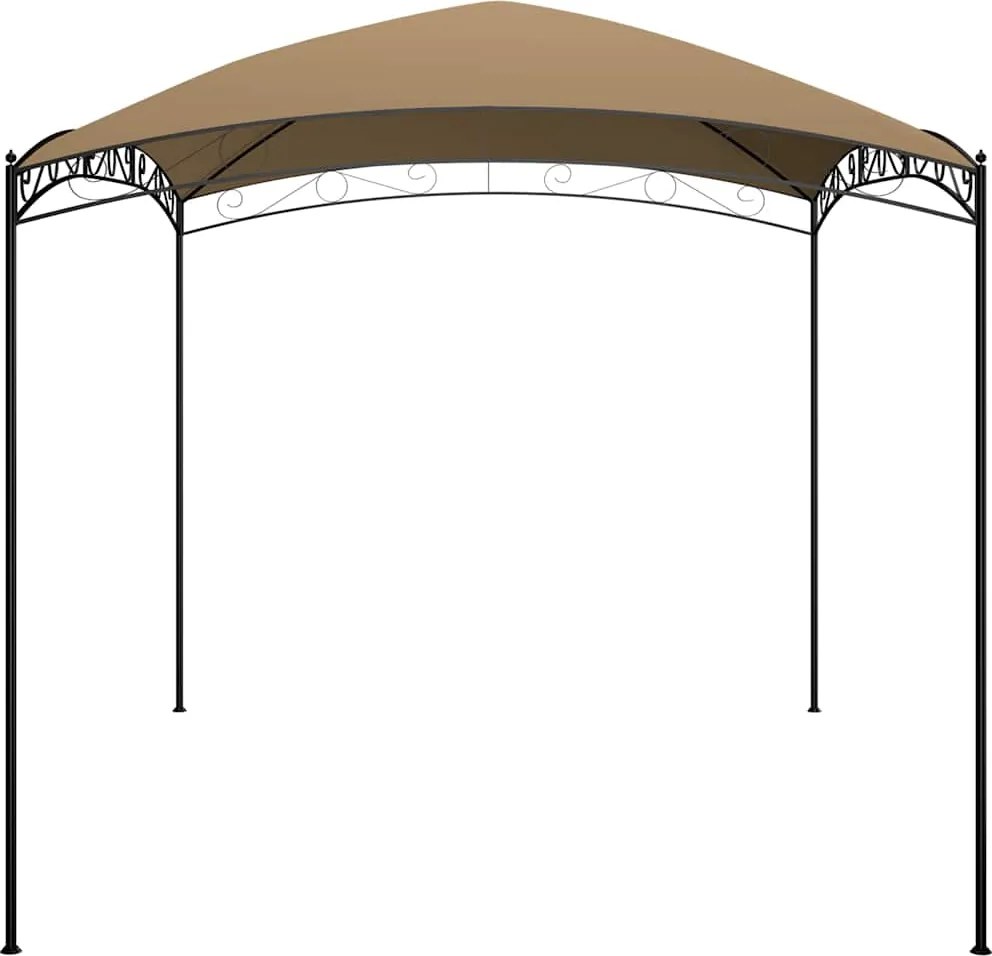 Altán 3 x 4 x 2,65 m taupe 180 g/m² 313910