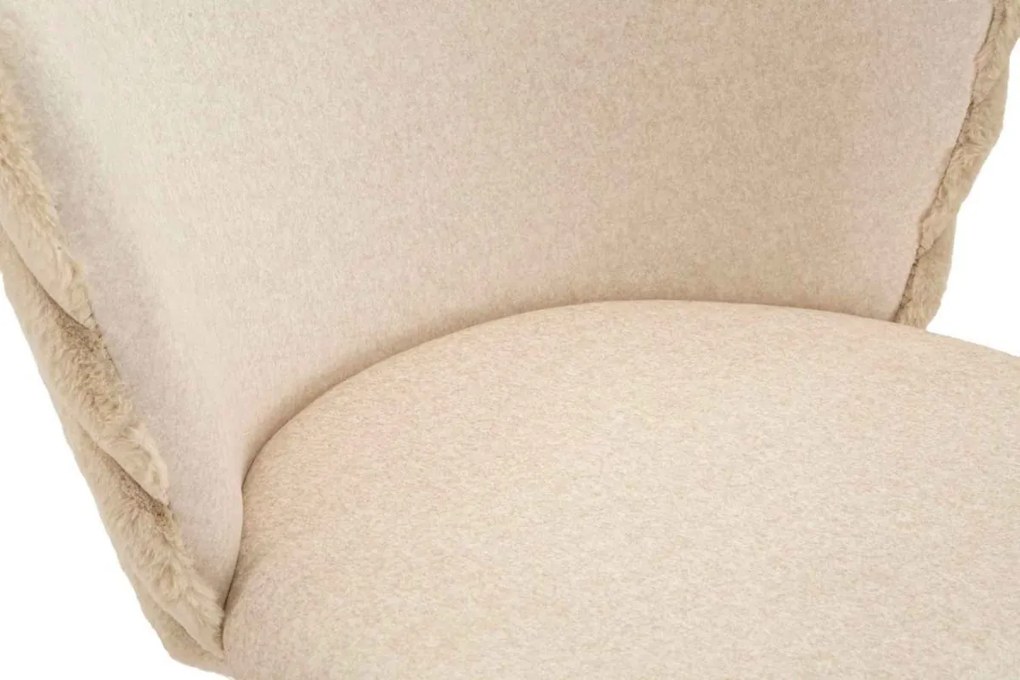 Designová barová židle Bechora II krémová