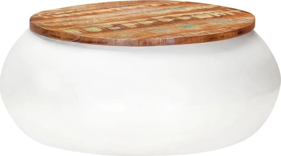 vidaXL Konferenční stolek 68x68x30 cm masivní recyklované dřevo [323530] Barva: Vícebarevný