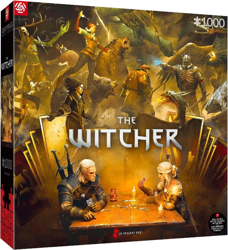 Good loot puzzle the witcher: playing gwent 1000 dílků
