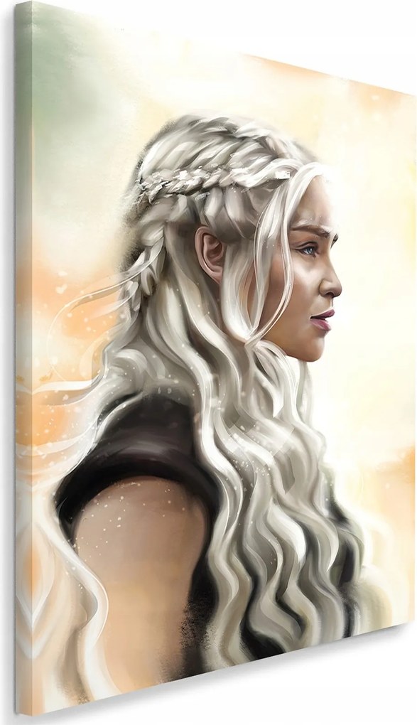 Obraz hra o trůny Portrét Daenerys Targaryenové 40x60