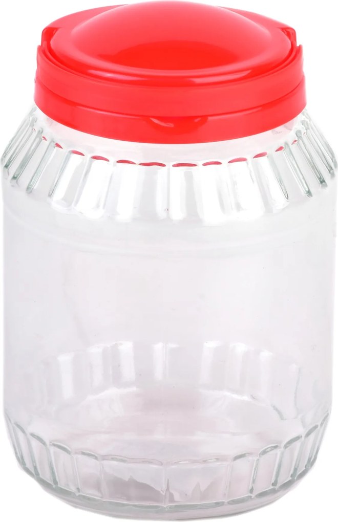 Skleněná dóza s víčkem MOLDI 2,0 l