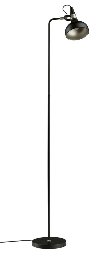 Paulmann 78480 Juna, černá stojací lampa z kovu, 1xE14, výška 158cm