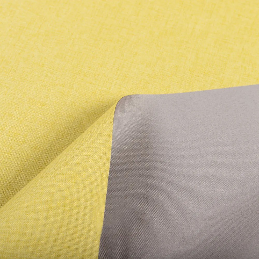 Biante 100% zatemňovací závěs Blackout BKW-209 Žlutozelené žíhání 130x210 cm