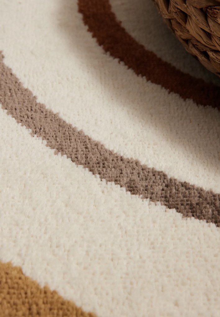 Hanse Home, Dětský koberec Adventures 106212 Cream Multicolor, 160x235, bílá, dětský pokoj