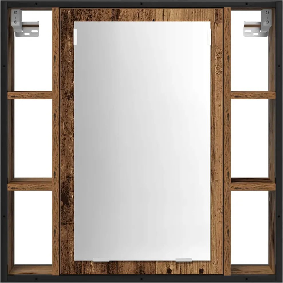 Sada koupelnového nábytku 2 ks Hnědá 60 x 30 x 60 cm 3332499