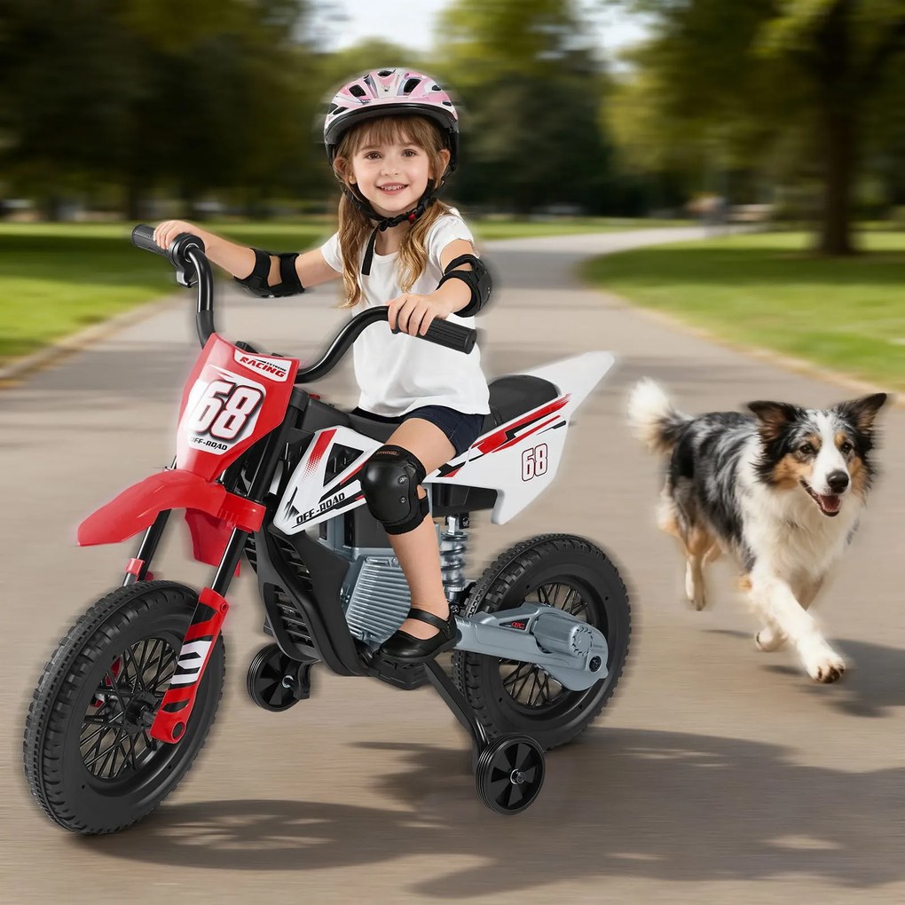 Costway 12 Elektrický dětský motocyklový elektrický motocykl