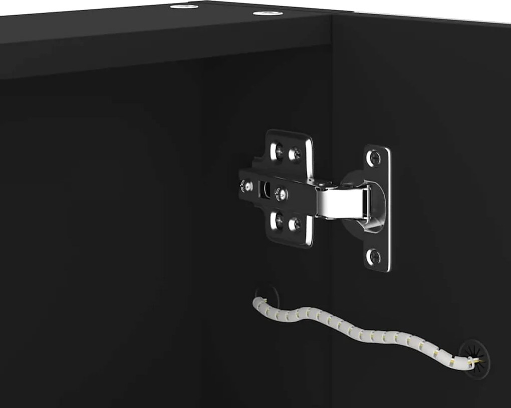 LED koupelnová skříňka se zrcadlem 62 x 14 x 60 cm 325542