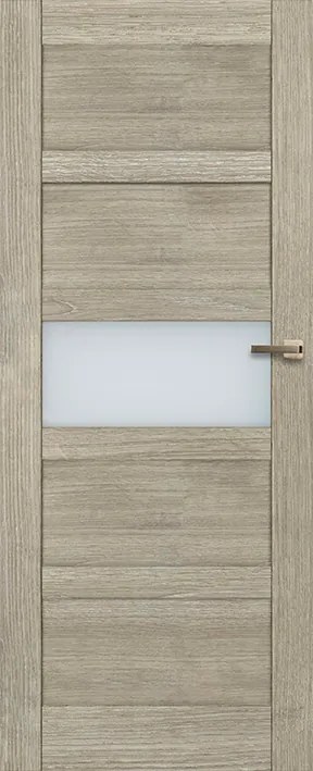 Interiérové dveře vasco doors BRAGA model A Průchozí rozměr: 70 x 197 cm, Orientace dveří: Levé dveře, Dekor: Dub Santa