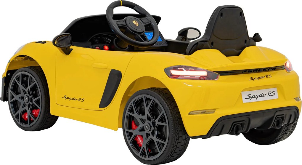 Ramiz Dětské autíčko Porsche Spyder RS 718 MP4, žluté