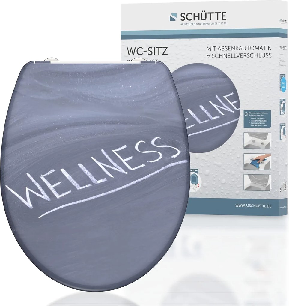 Eisl Sanitär WC prkénko Duroplast Soft Close Wellness 82375