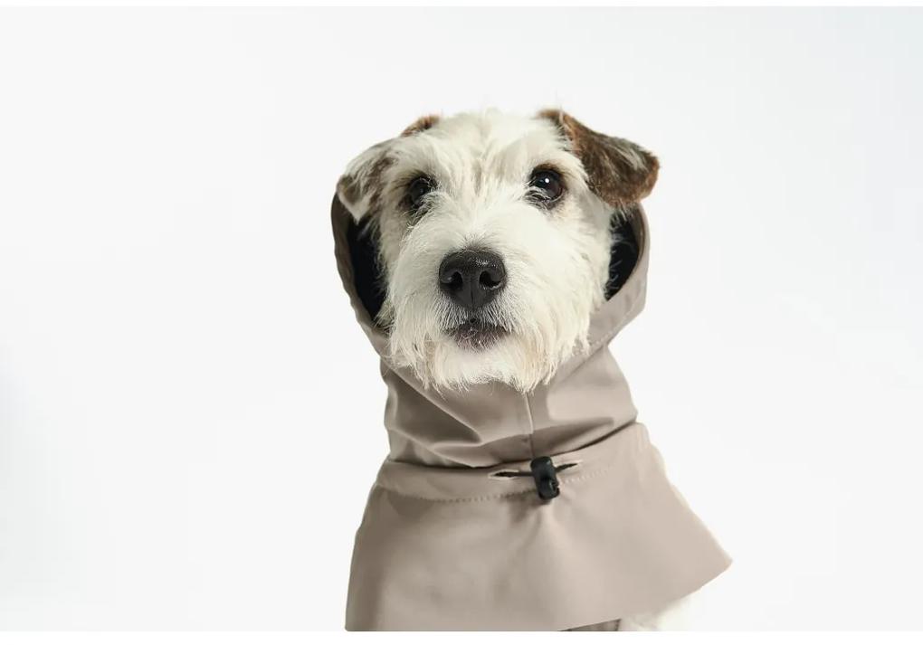 Pláštěnka pro psa MiaCara Valentina béžová Velikost: Velikost 1: Délka zad 25-30 cm