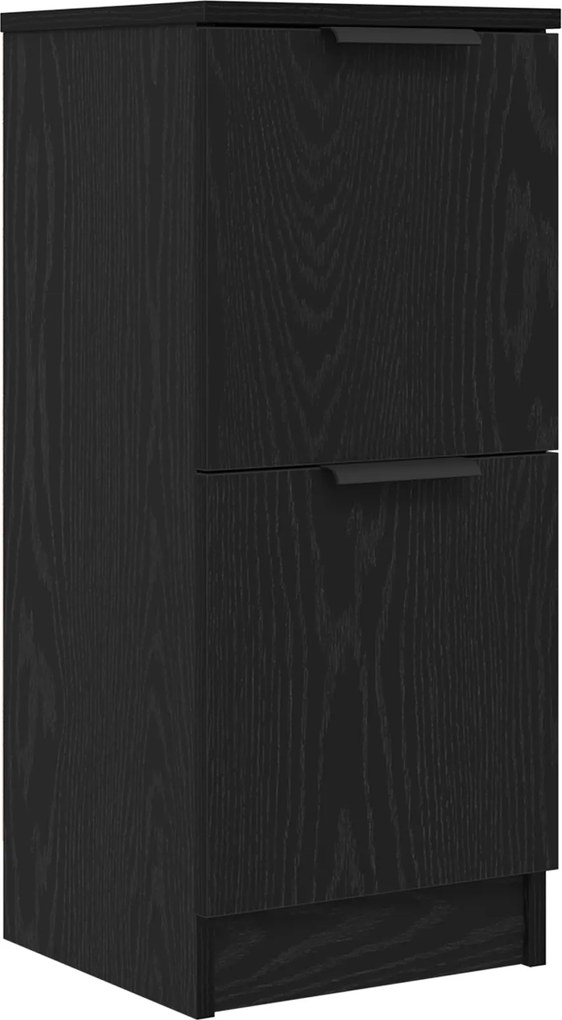 Servírovací skříň 3 ks Černý dub 120 x 30 x 70 cm 3332500