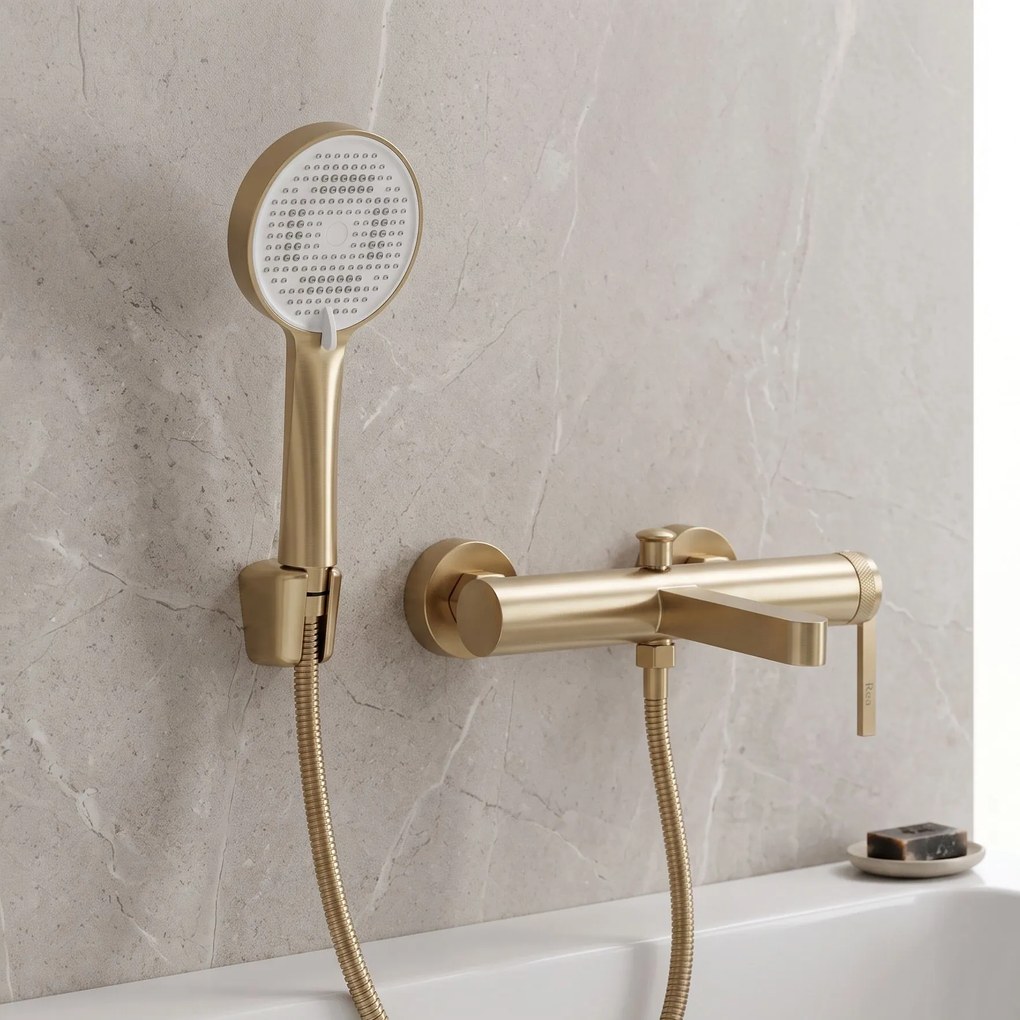 Rea, Koupelnová baterie REA Grace Brush Gold, REA-B2242