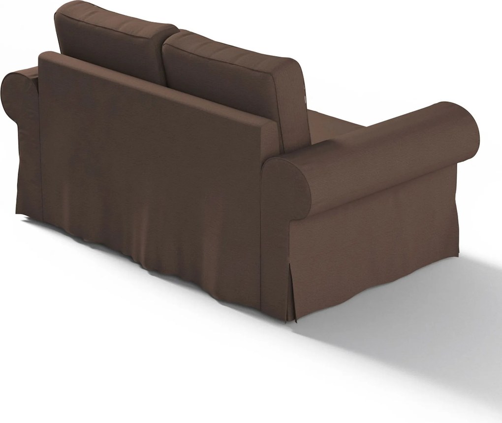 Potah na pohovku IKEA Backabro 2-místná, rozkládací barva hnědá látka pletený vzor