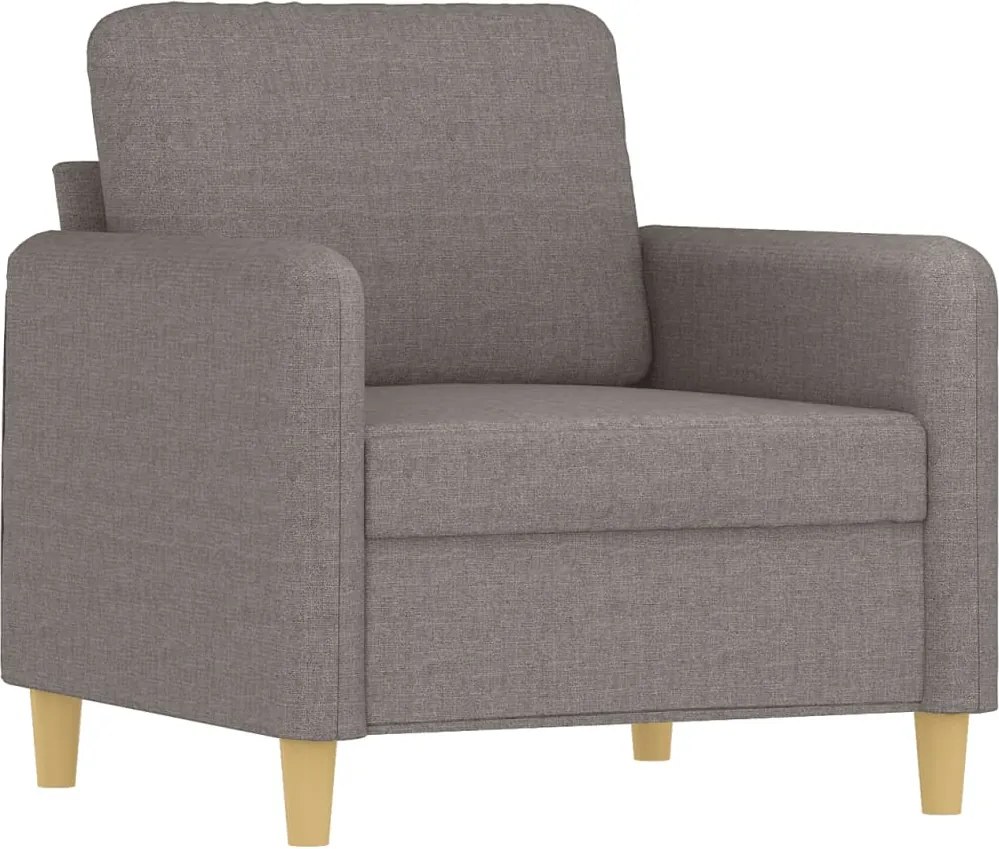 3dílná sedací souprava s poduškami taupe textil 3202061