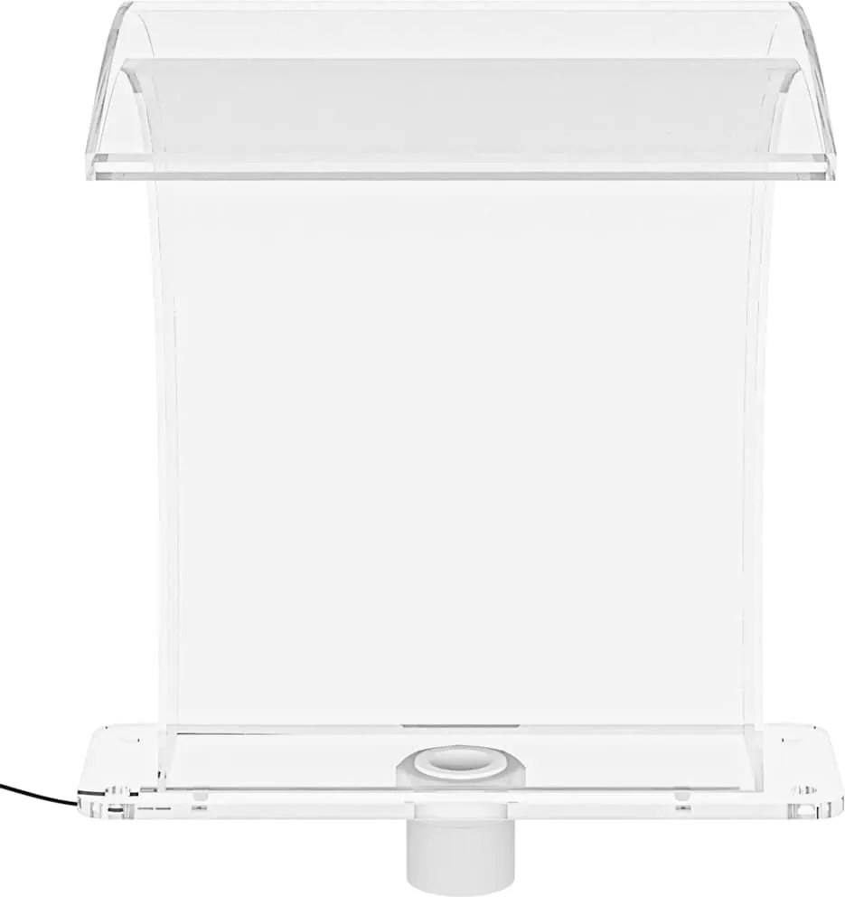 Bazénová fontána s RGB LED osvětlením akryl 50 cm 151407