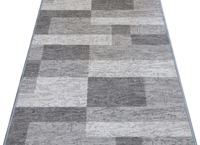 Associated Weavers, Protiskluzový běhoun na míru Icona 97, šíře 67 cm, šedá, chodba / předsíň
