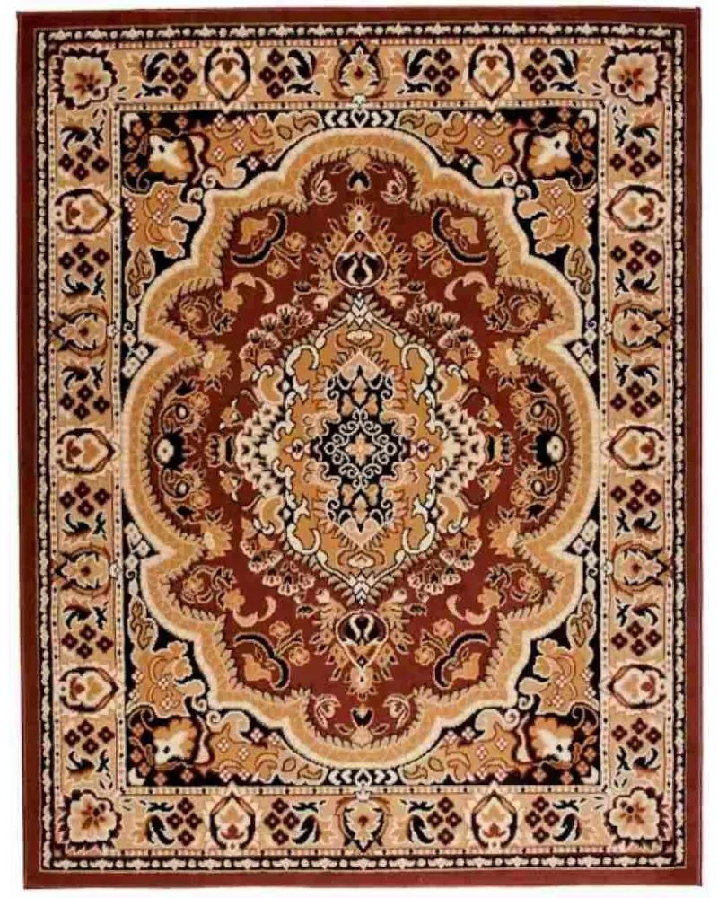 Kusový koberec PP Akay hnědý 150x300cm