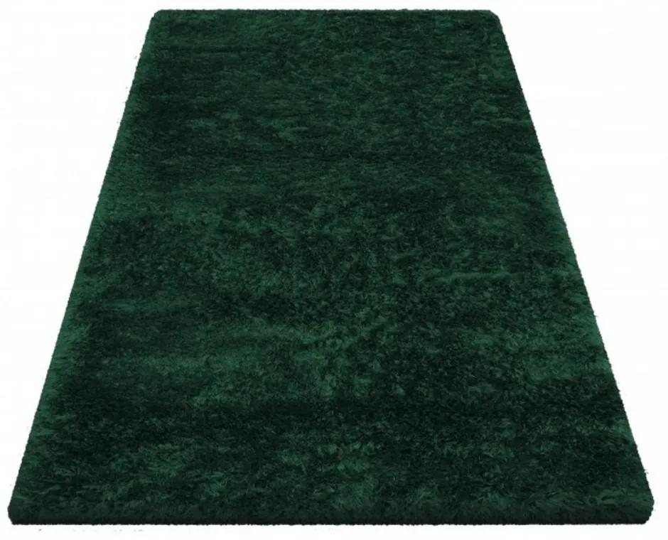 Kusový koberec Shaggy Merinos zelený, Velikosti 200x290cm | BIANO