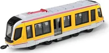 RAPPA 235588 Kovová tramvaj žlutá 20 cm / od 3 let