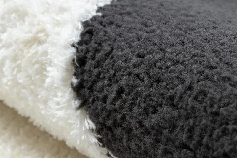 Dywany Łuszczów Kusový koberec Mode 8531 abstract cream/black ROZMĚR: 140x190