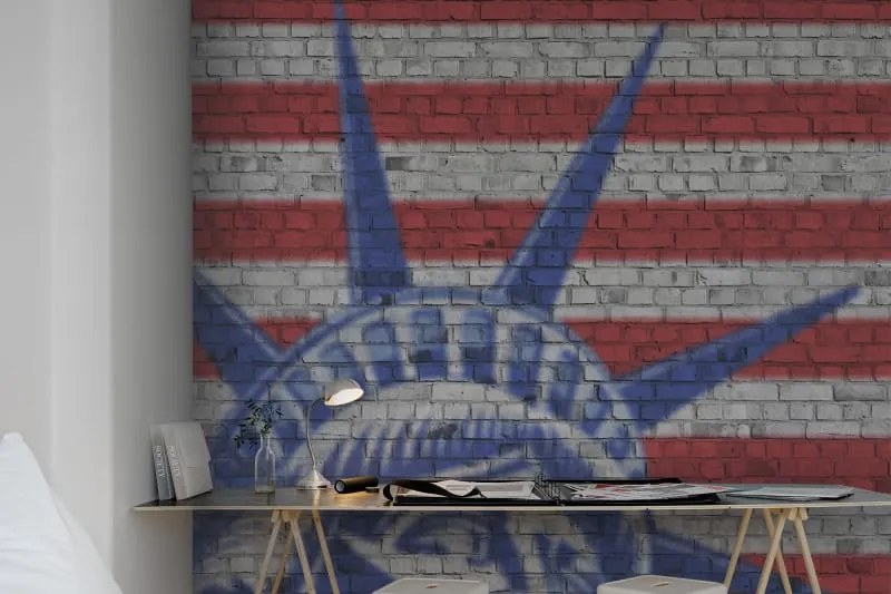 Tapeta Rebel Walls - Bricks of Liberty